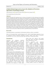 A Multi-Method Approach to Assess the Adoption of Precision Agriculture ...